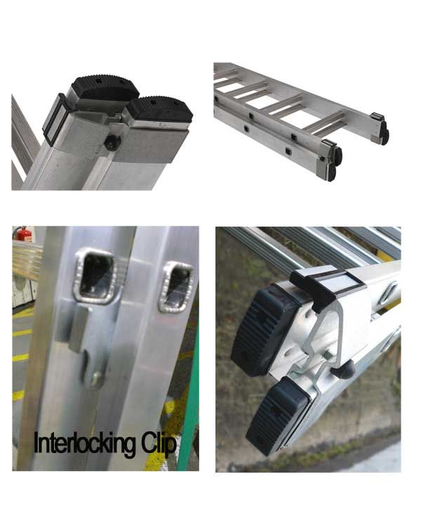 Youngmans Builders Trade 20 Rung Class 2 Double Ladder | From Aspli Safety